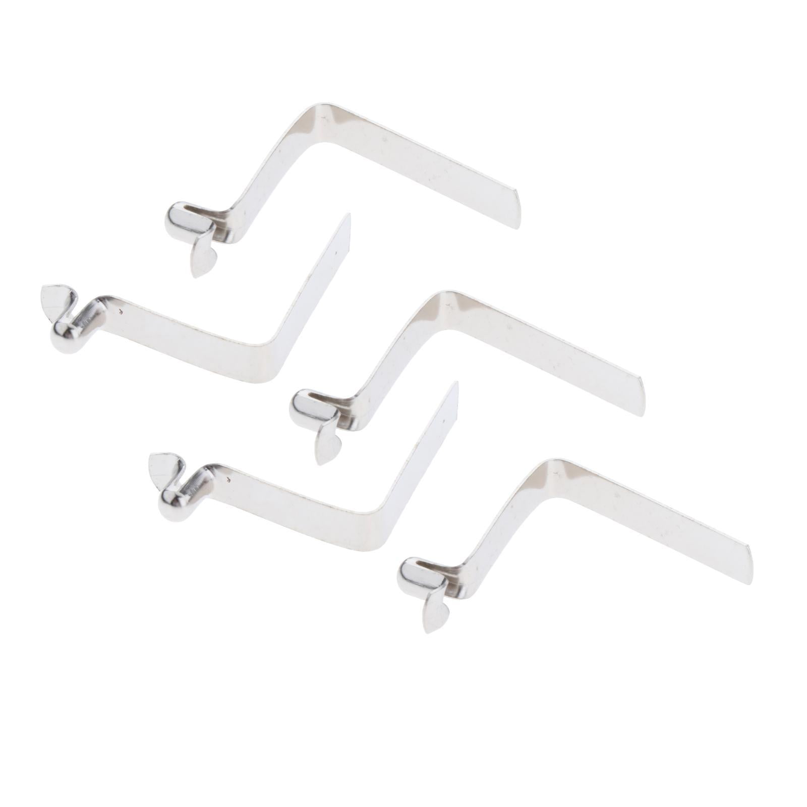 5pcs Clips paddle Snap Spring Clip Tent Pole Clips Awning Telscopic ...