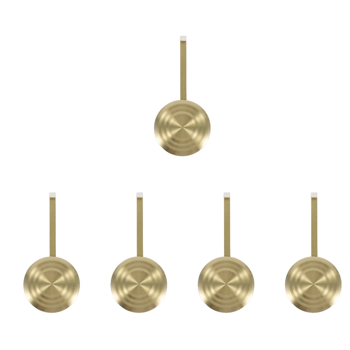 5-Pack Replacement Pendulum for Wall Clocks, Clock Movement Parts ...
