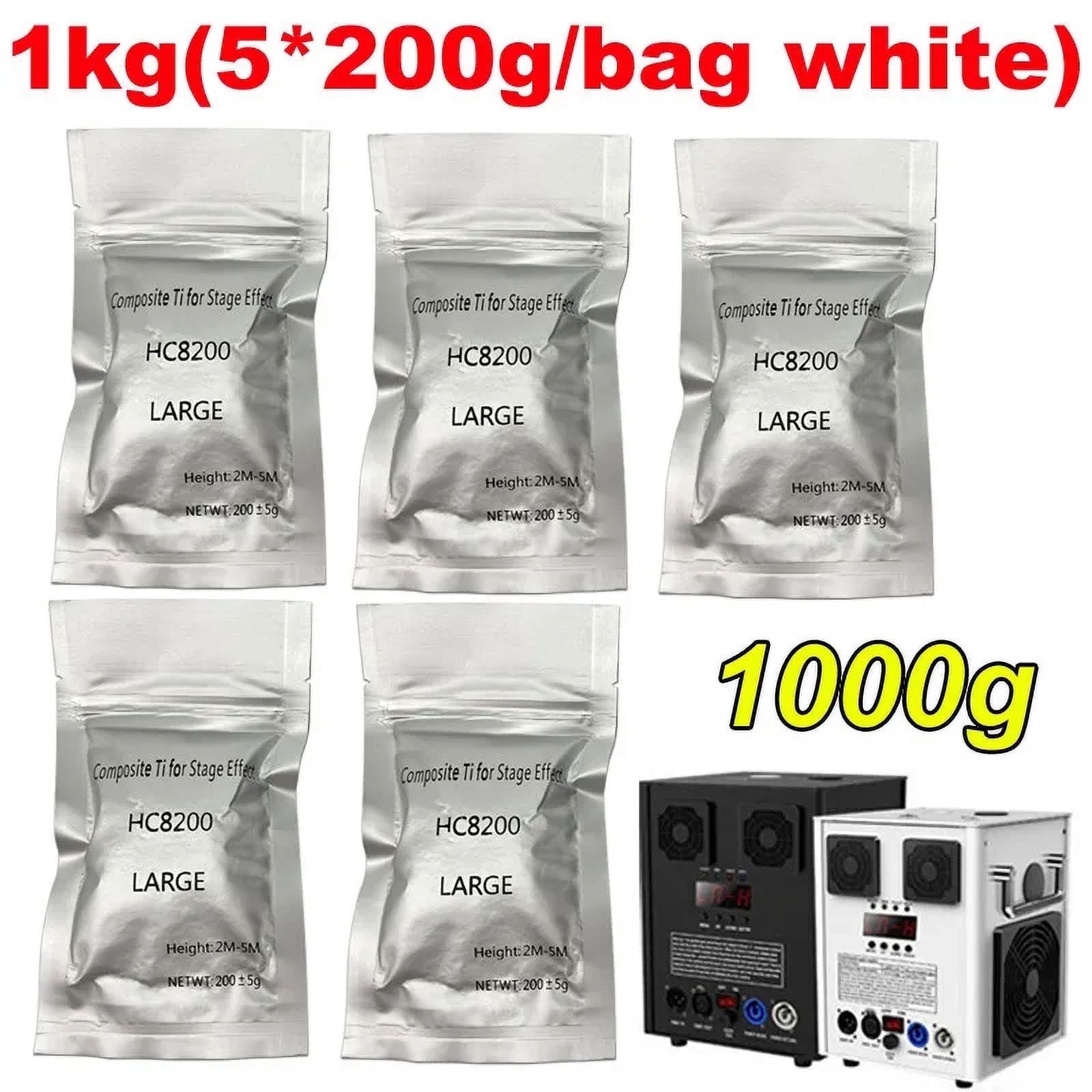 5pcs Cold Spark Machine Powder 200g Bag 3-5M Range Stage Effect Outdoor ...