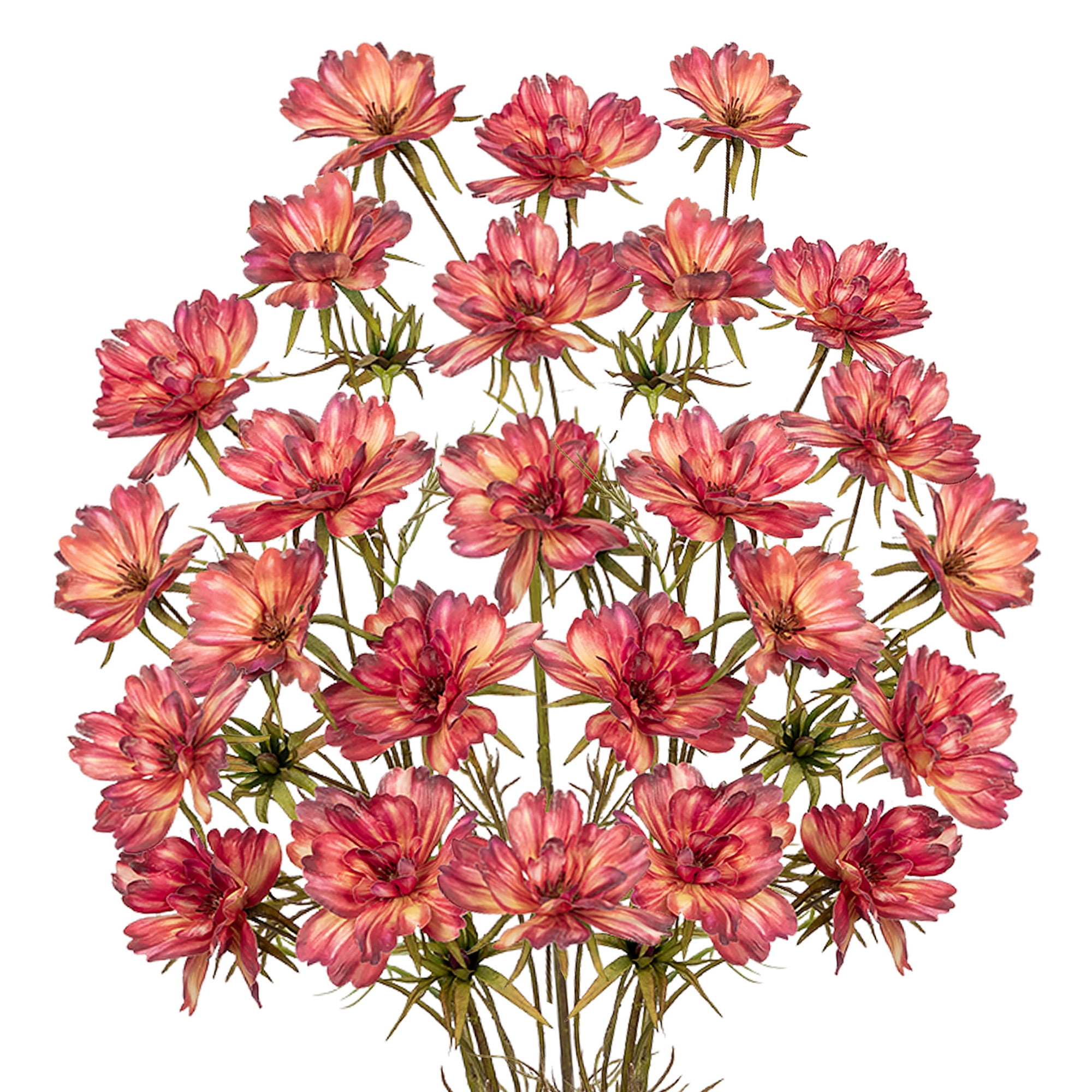 5pcs Coreopsis Flower Chrysanthemum 27.9" Artificial Mums Flower Long ...