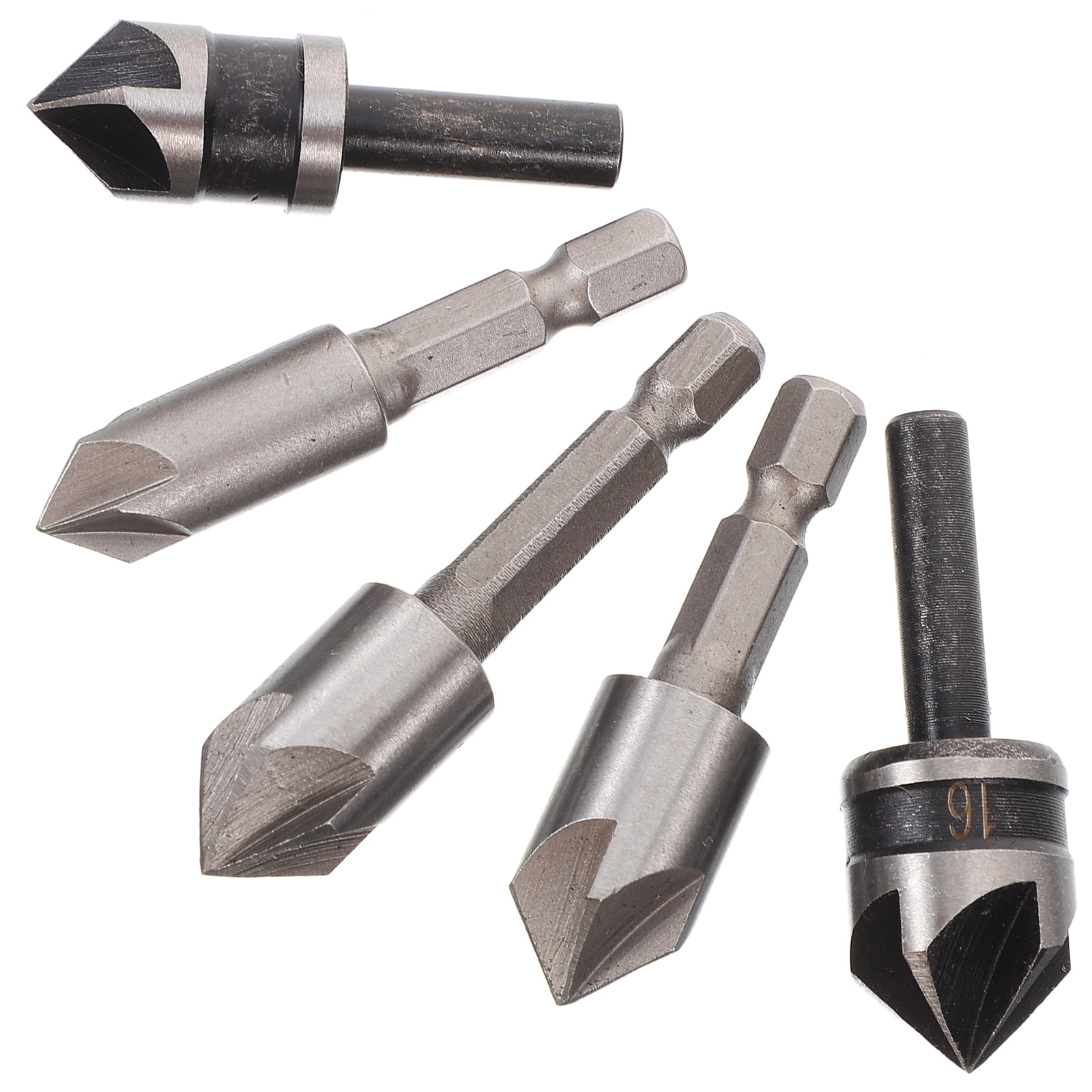 5pcs Counter Sink Bit Countersink Drill Bit Metal Countersink Bit for ...