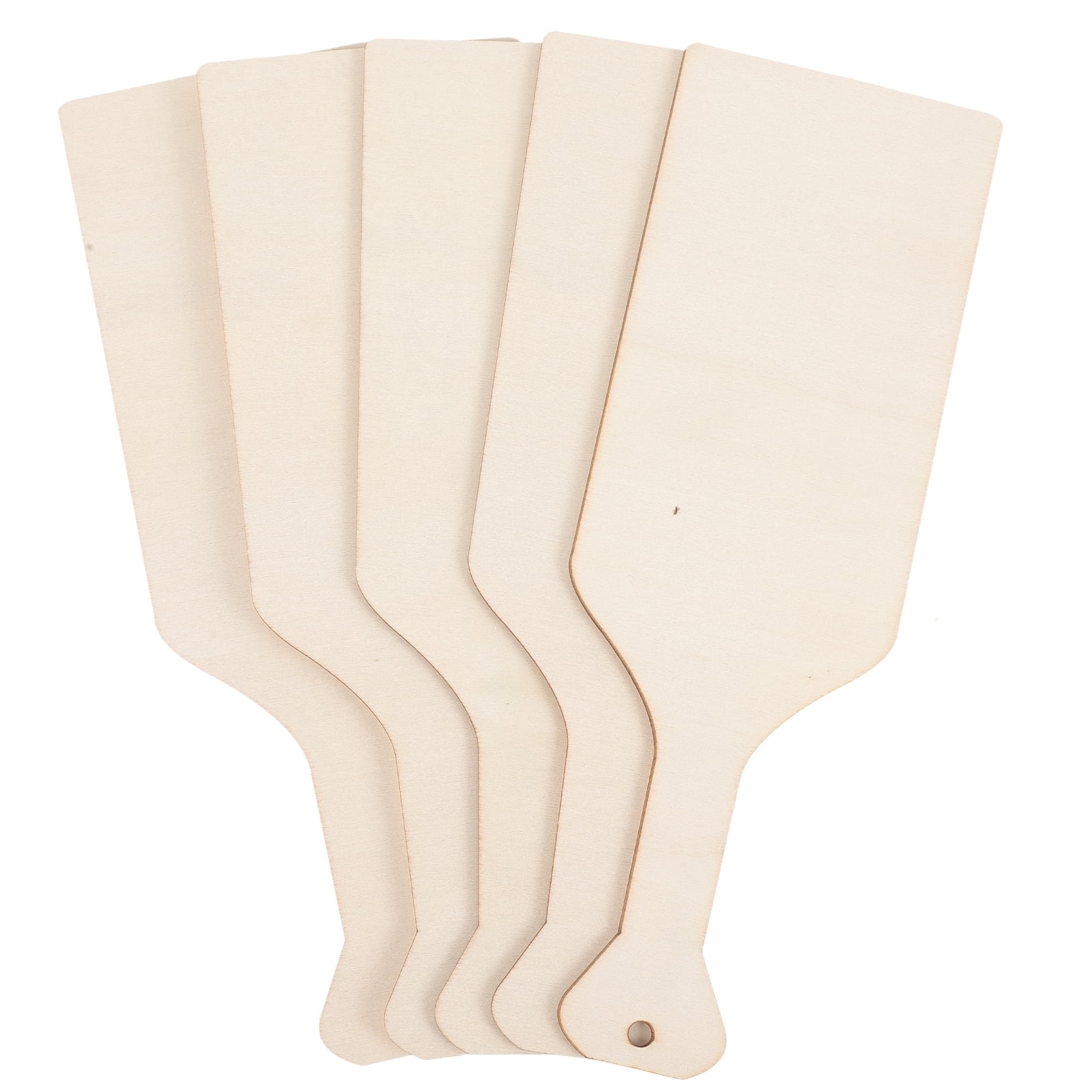 5pcs Craft Cutting Board Wood Craft Supplies Wooden Boards for Crafts ...