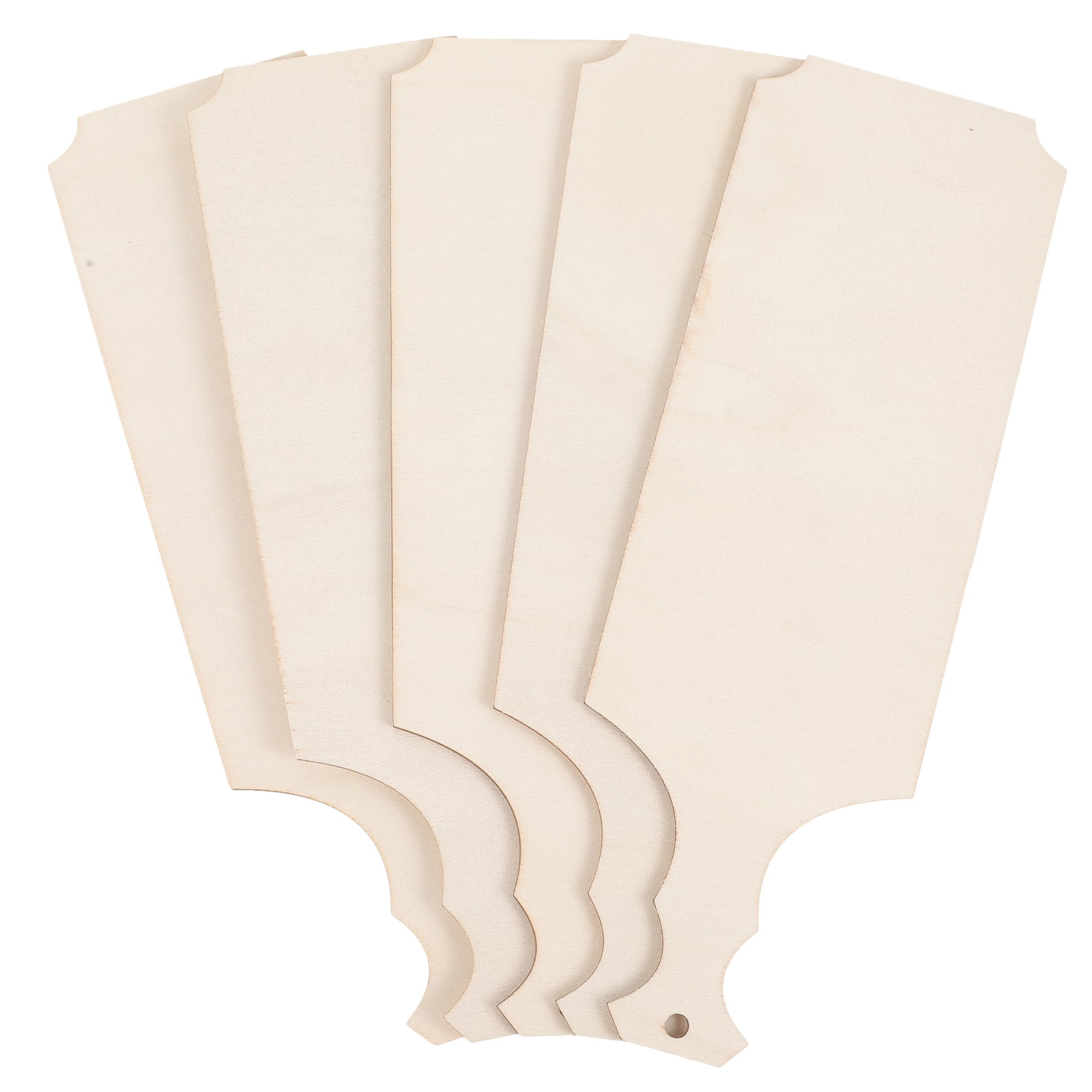 LHX 5pcs Craft Cutting Board Wood Craft Supplies Wooden Boards for ...