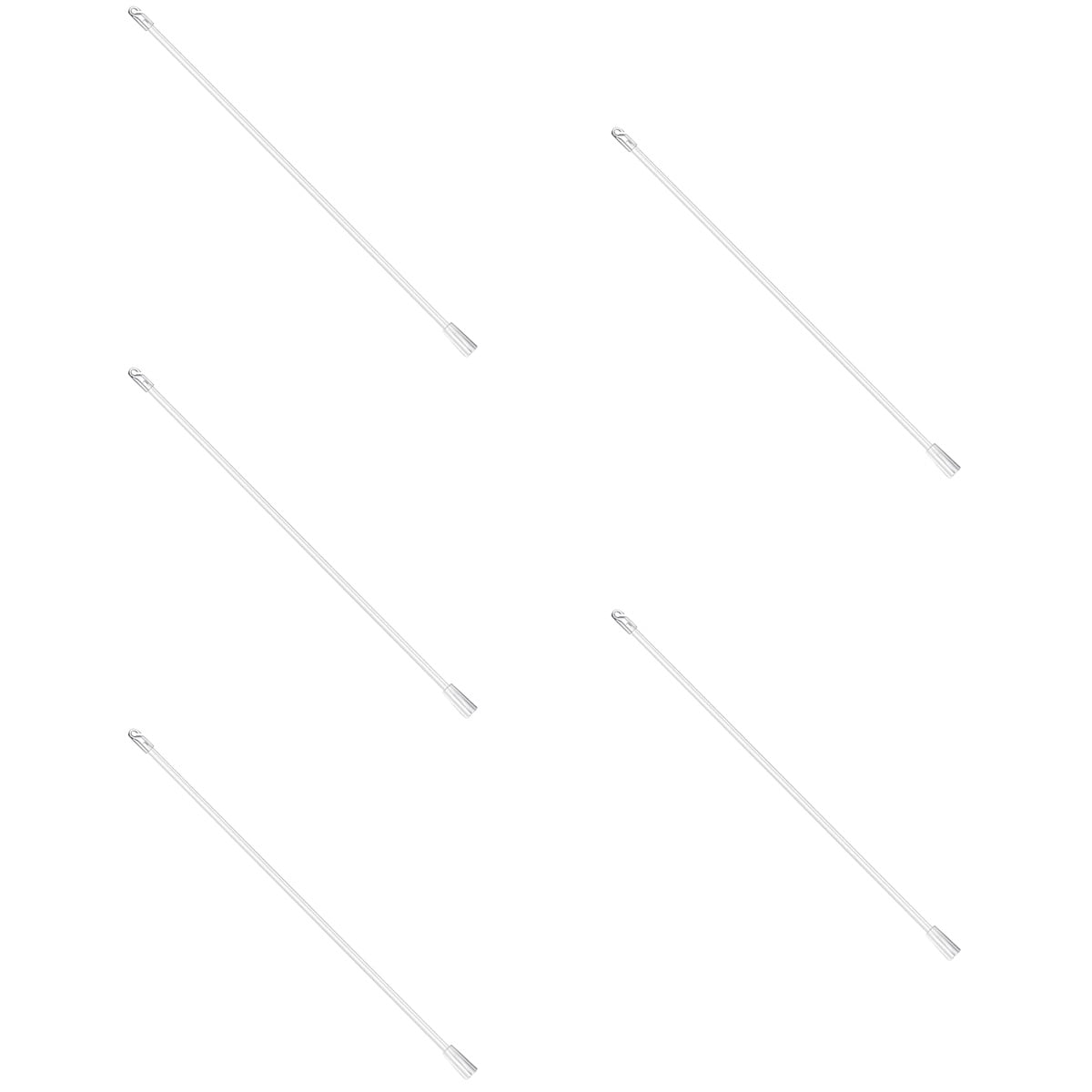 5pcs Curtain Pull Rod Blind Opener Window Blind Stick Clear Blind Rod ...