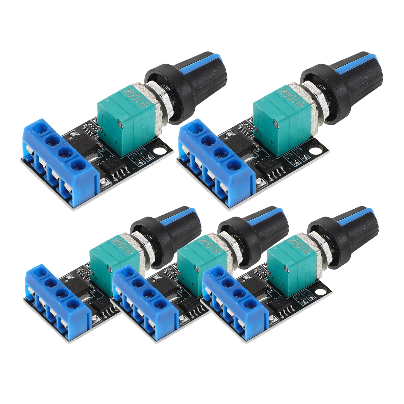 5pcs DC Controller 10A Speed Controller 5V-16V 12V Motor Speed ...