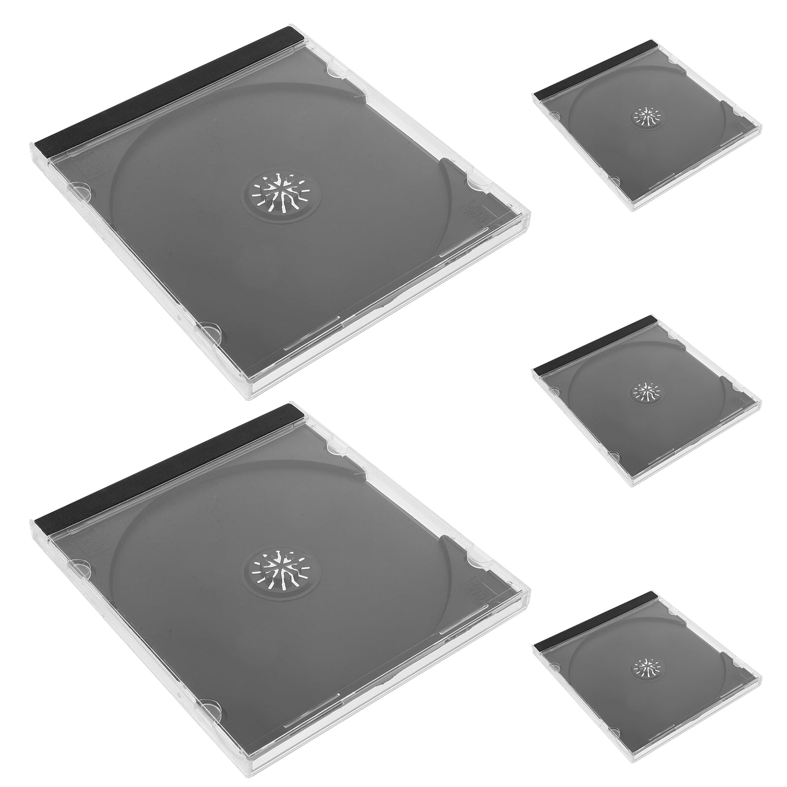 5pcs DVD Cases DVD Storage Cases CD Cases Reusable CD Case CD Storage ...