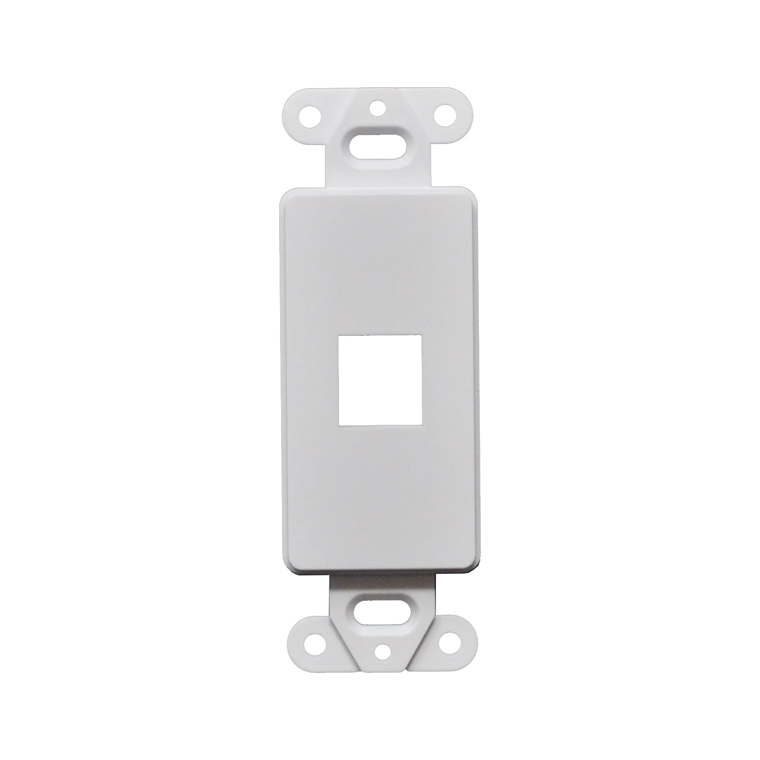 5pcs Decorator Style Keystone Jack 1 Port Modular Wall Insert Cover ...