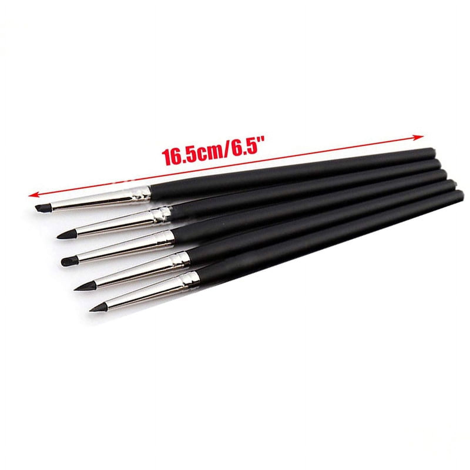 5pcs Dental Silicone Brush Pens Dental Shaping Tooth Tool For Adhesive ...