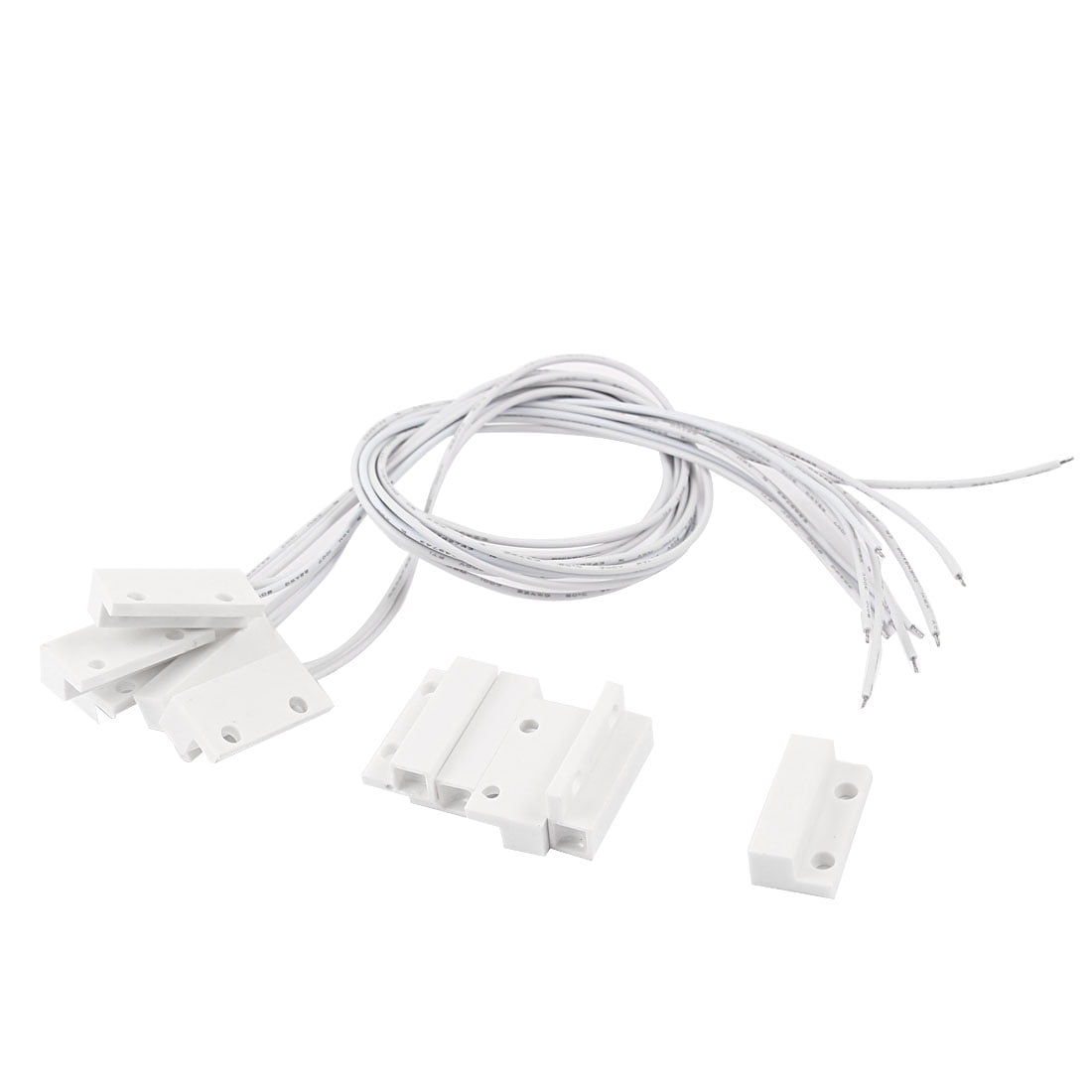 5pcs Door Window Magnetic Switch Home Alarm Security System NO Normally ...