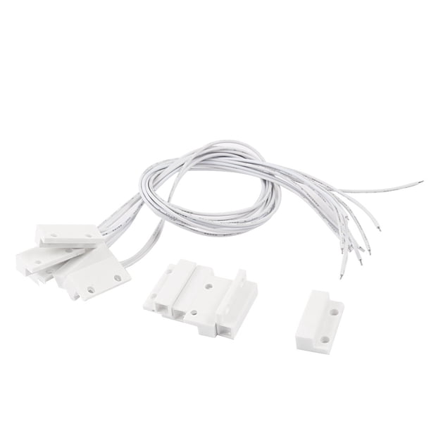 5pcs Door Window Magnetic Switch Home Alarm Security System NO Normally ...