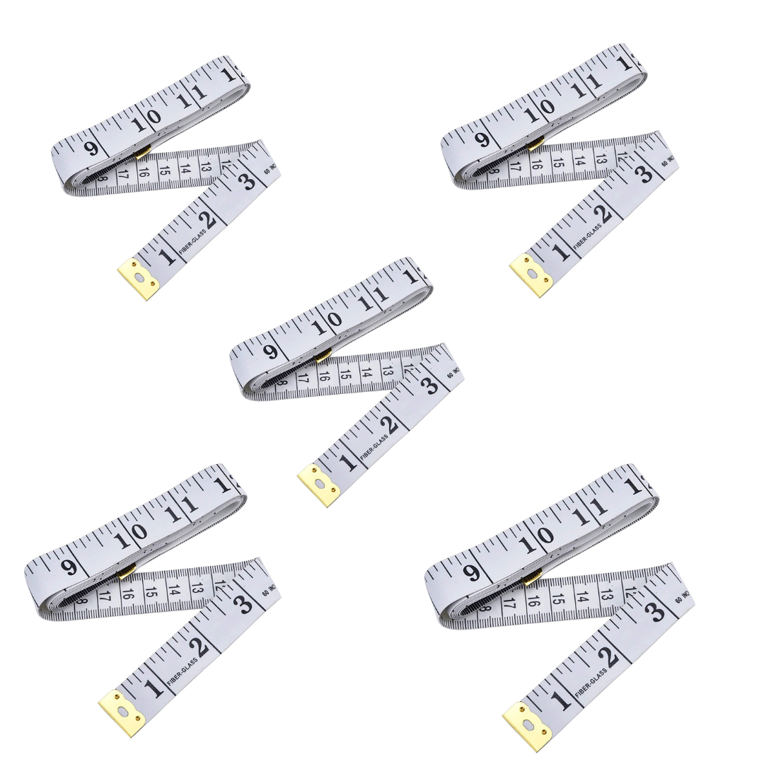 5pcs Double Sided Tape Measure for Sewing, Chest Waist Circumference ...