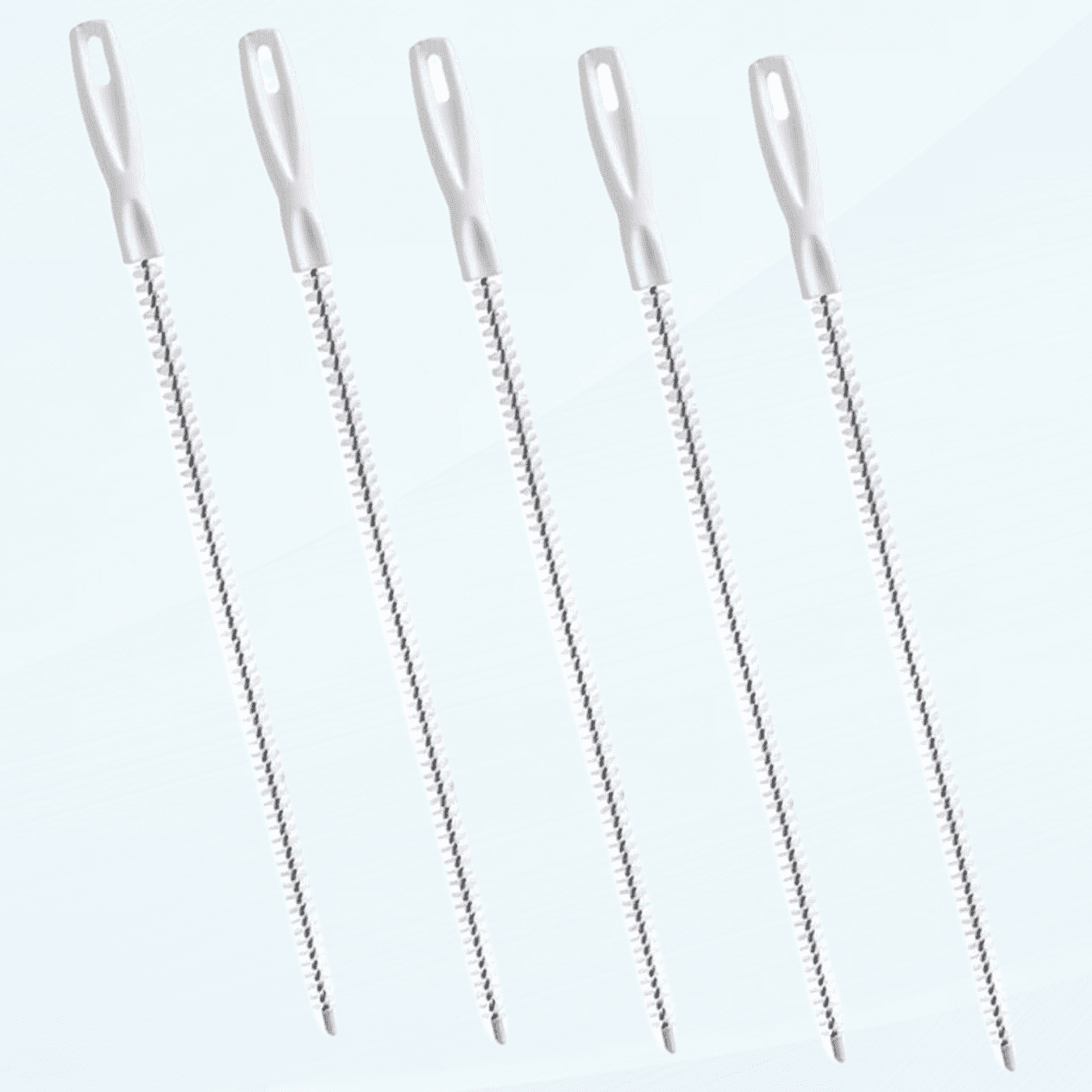 5pcs Drain Cleaning Stick Tub Cleaner Pipe Tool Bath Sink Hair Clog ...