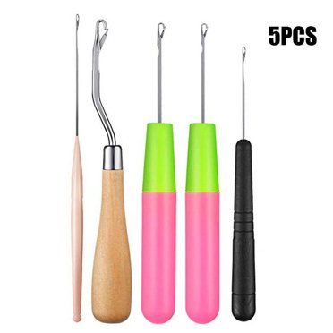 NUOLUX Crochet Needle Hair Dreadlocks Hook Dreadlock Toolweaving Tools ...