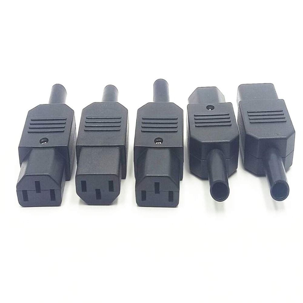 5pcs Durable Plastic Copper Silver Battery Charging Extension Cable ...