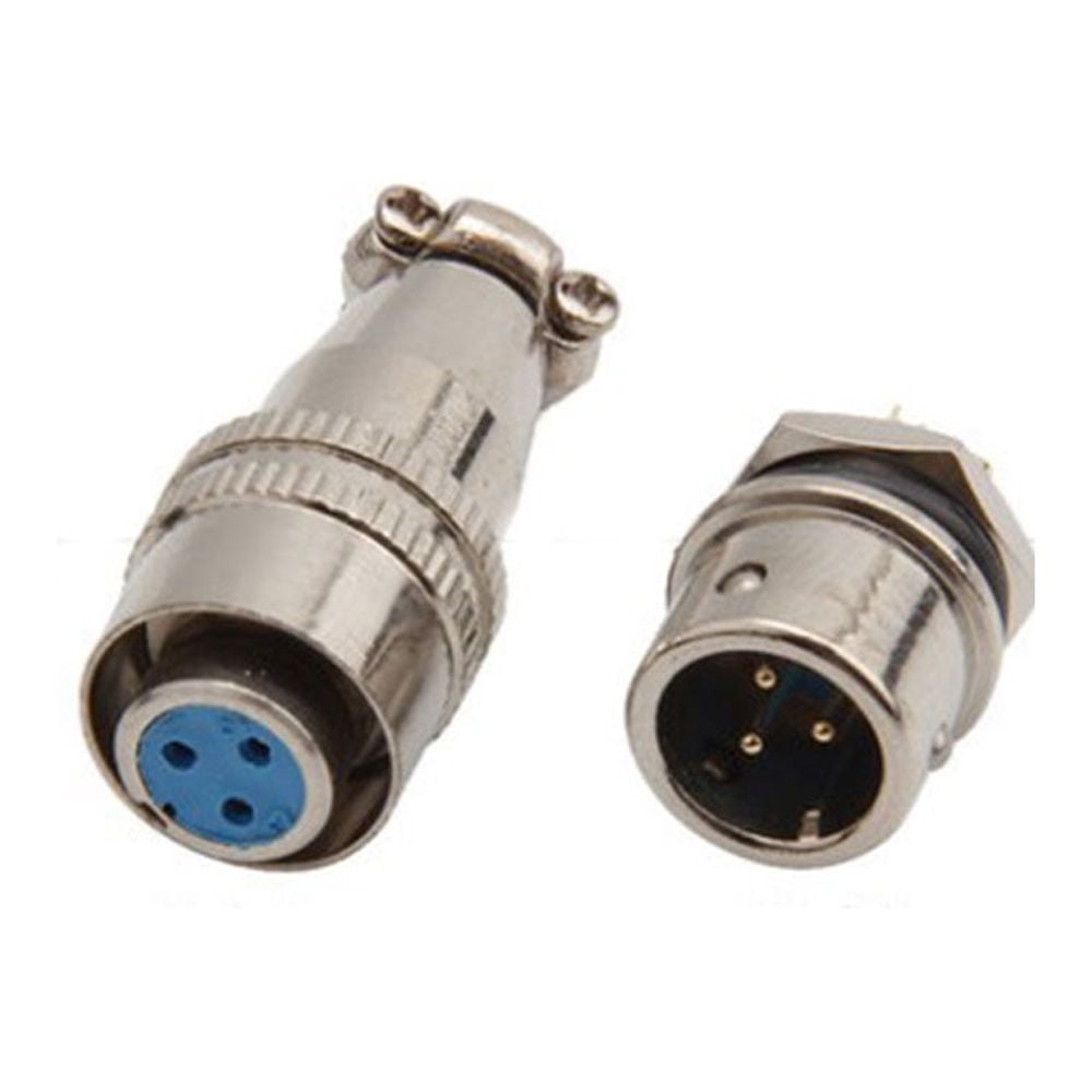 5pcs Electrical mini XLR aviation plug XS9JK-3P/Y 3pin 9mm self locking ...