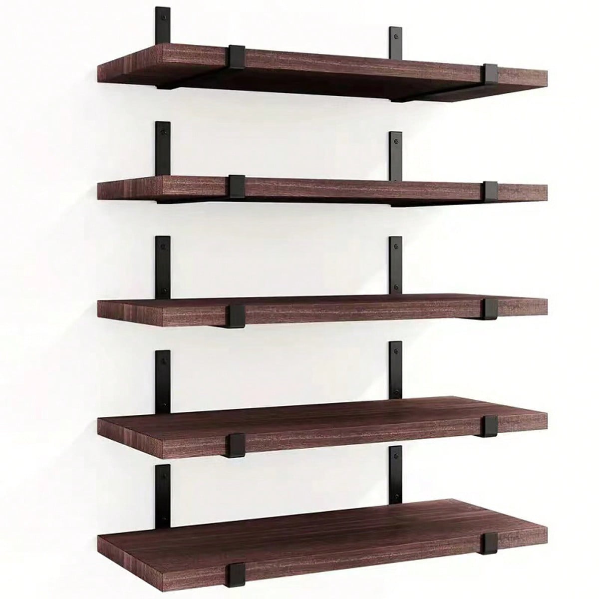 5pcs, Equal Length Wall Hanging Storage Rack, Indoor Storage Board ...