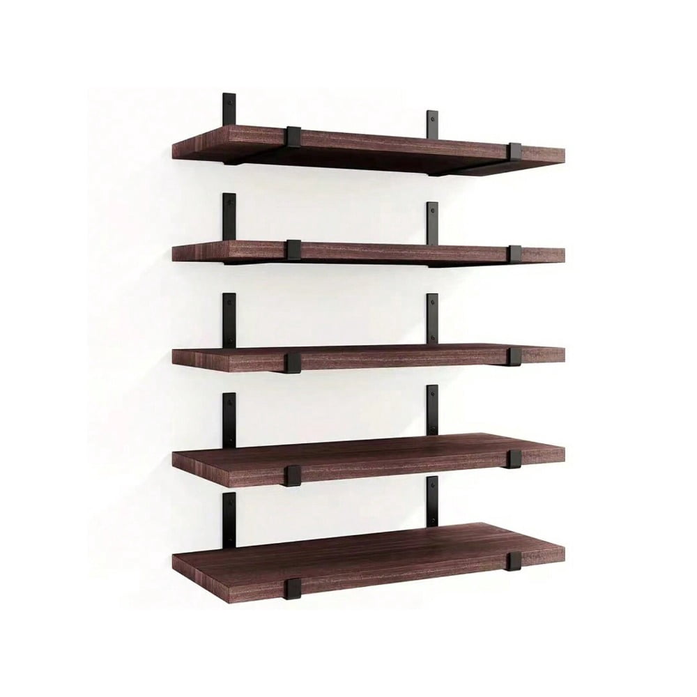 5pcs, Equal Length Wall Hanging Storage Rack, Indoor Storage Board ...