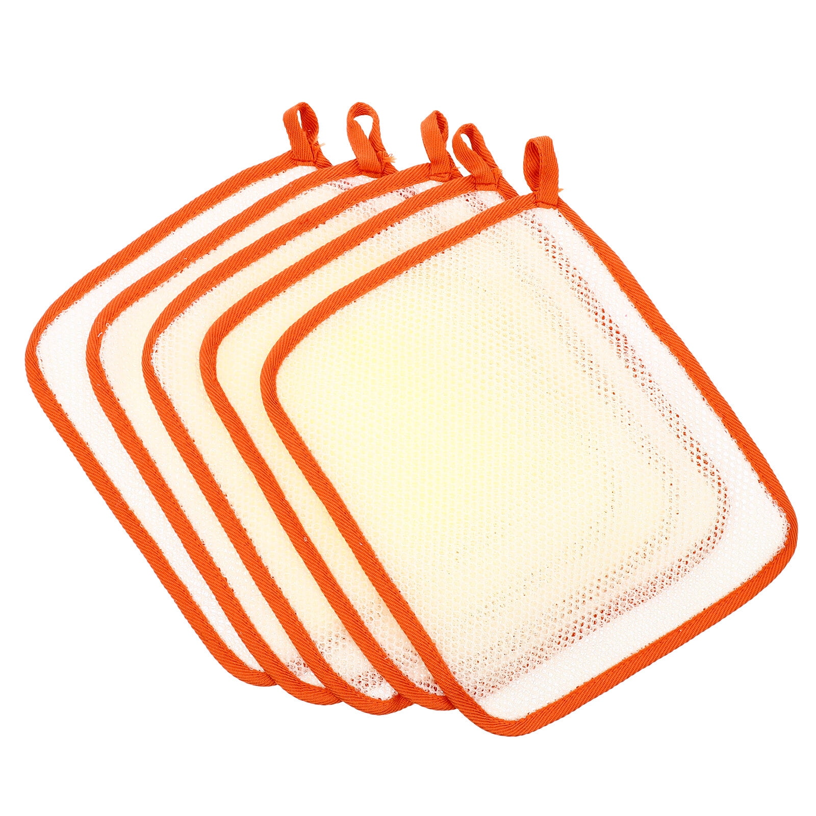 5pcs Exfoliating Wash Cloths for Body Scrub and Face Clean Bath Towels ...