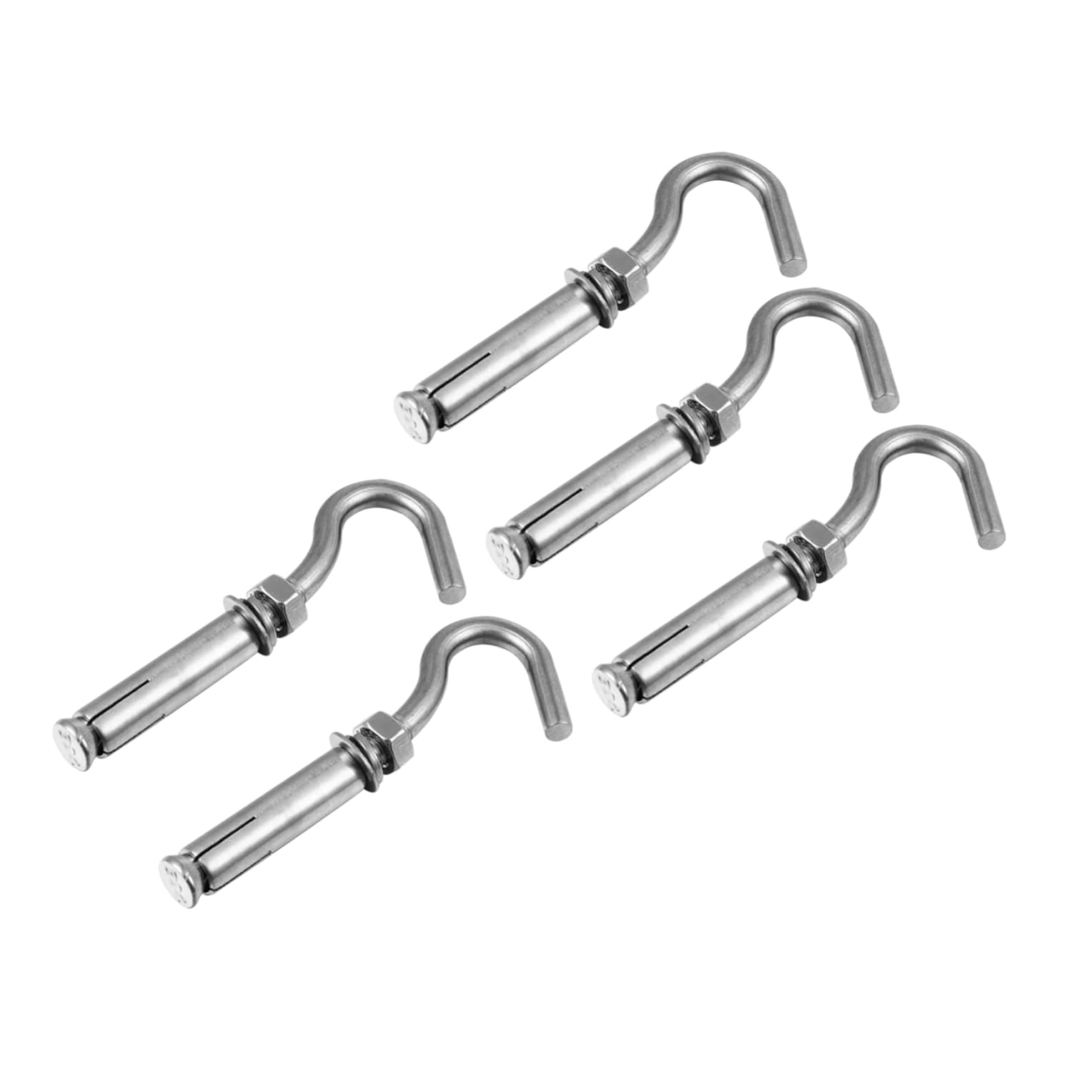 5pcs Expansion Hook Hanging Open Hooks Brick Open Hooks Steel Bolts ...