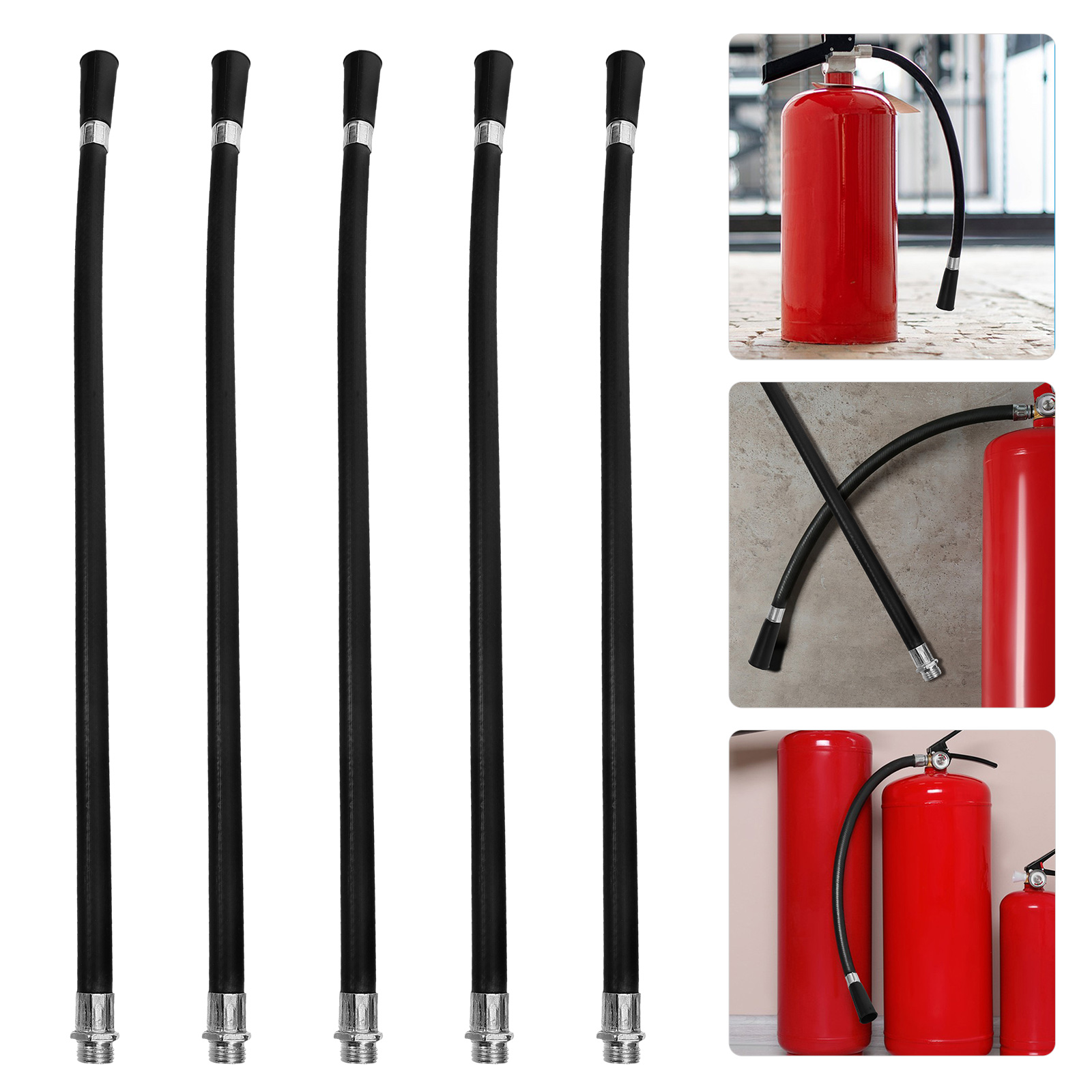 5pcs Fire Extinguisher Dry Powder Hose with Nozzle - Walmart.com
