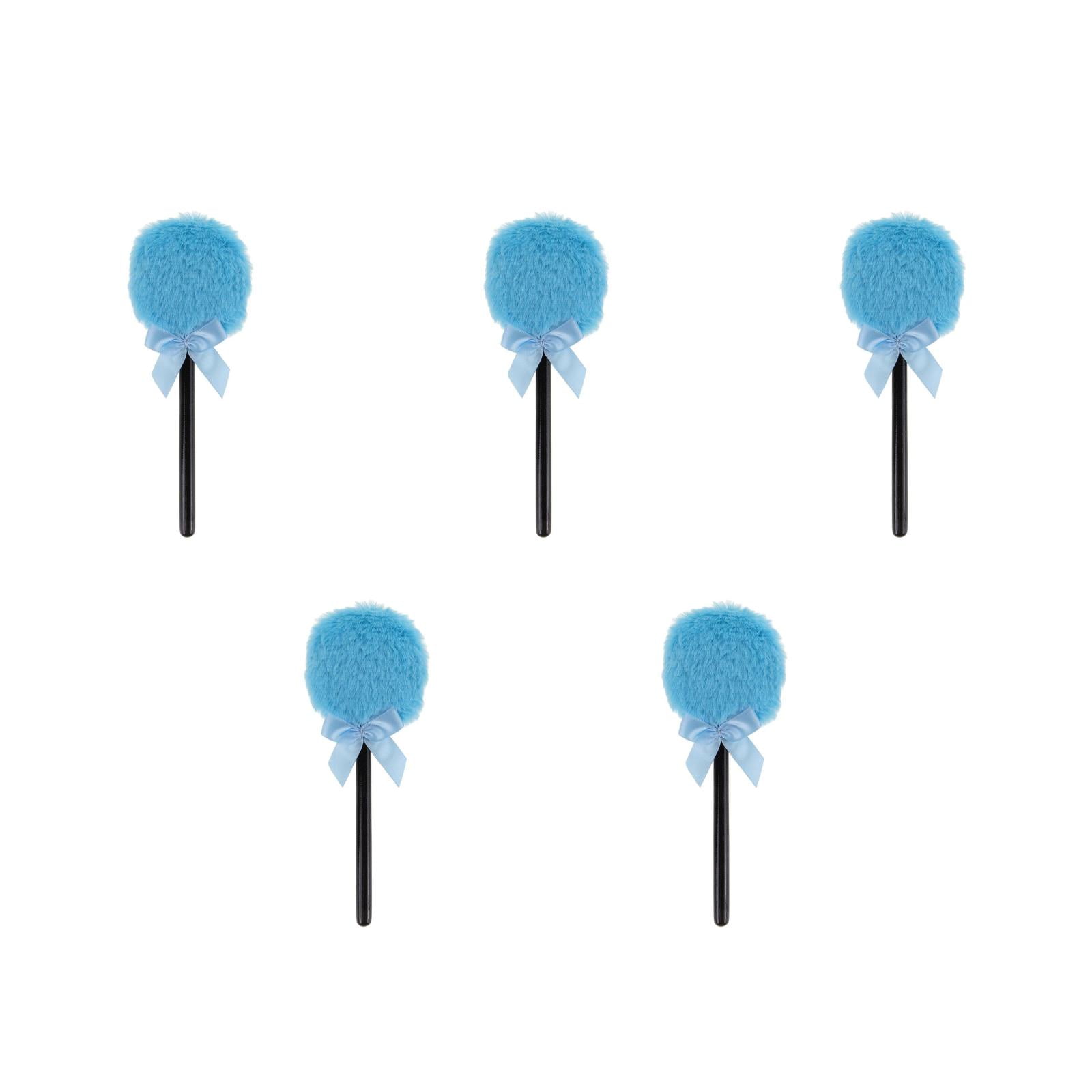 5pcs Fairy Wand Fluffy Powder Lollipop Shape Loose Body Soft Cosmetic ...