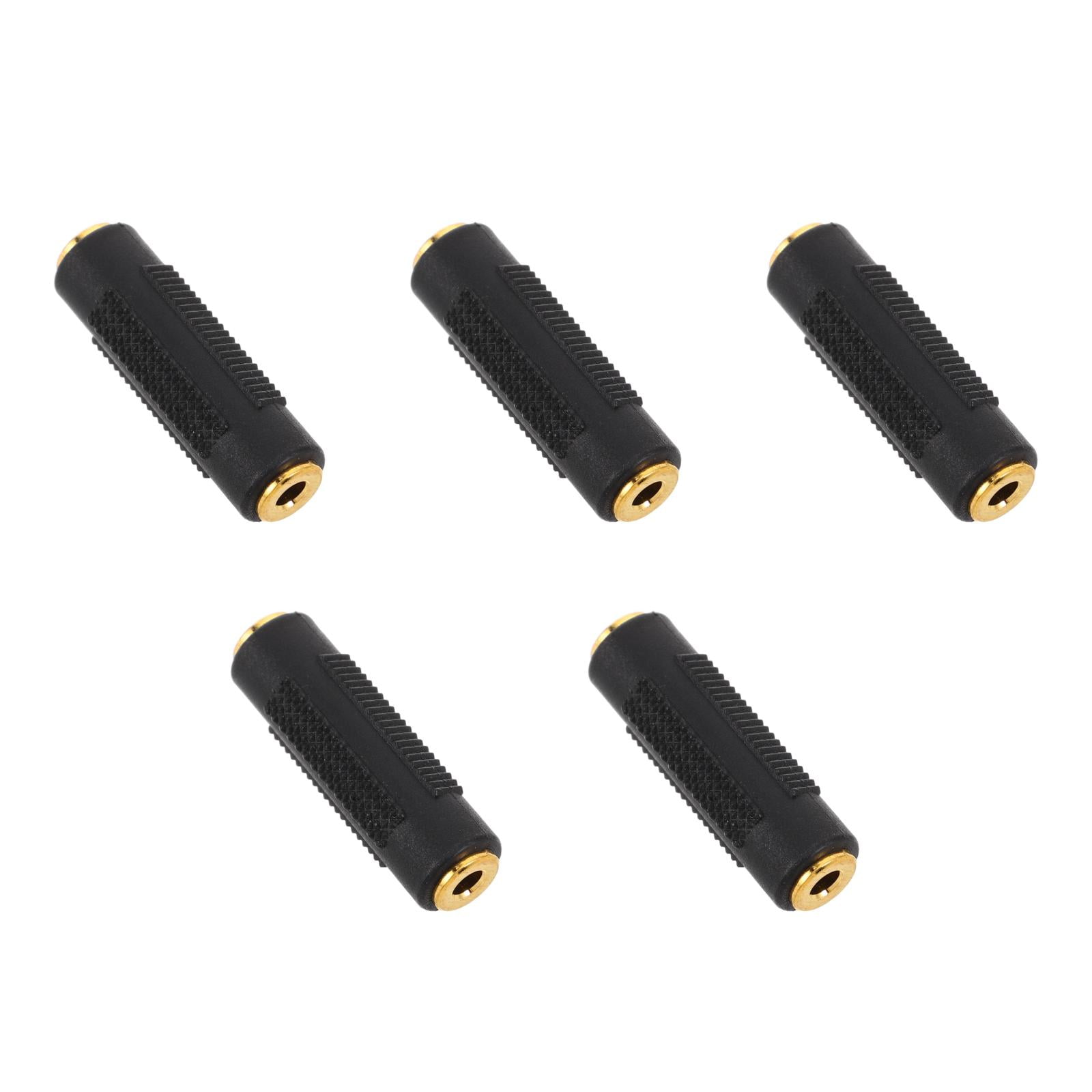 5pcs Female to Female Stereo Coupler 3.5mm to 3.5mm Connectors Stereo ...
