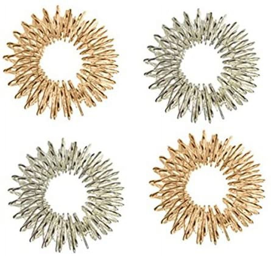 5pcs Finger Acupressure Massage Rings Chinese Medicine Acupressure ...