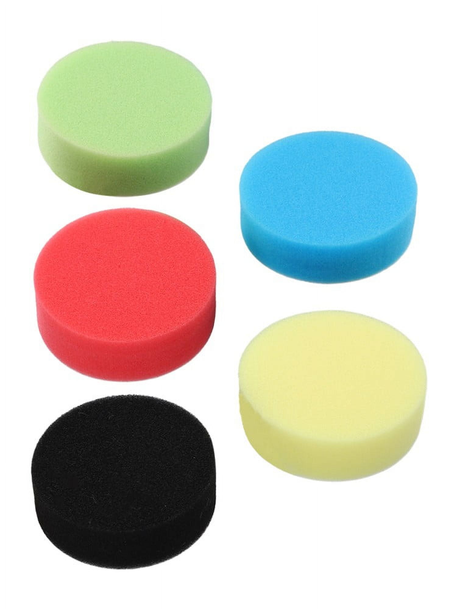 5pcs Flat Car Polishing Foam Buffing Sponge Pad Kit for Car Polisher ...