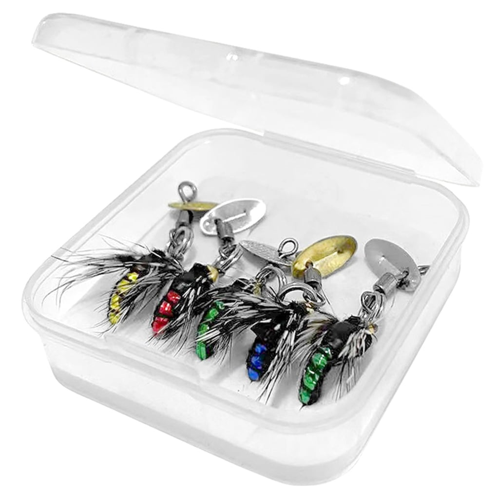 5pcs Fly Fishing Flies Baits Artificial Fishing Baits Flies Fly Fishing ...
