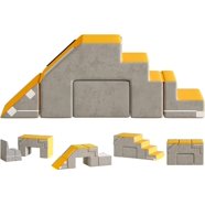 Crawl and Climb Foam Play Set, 4 Piece Fun Lightweight Blocks Corner ...