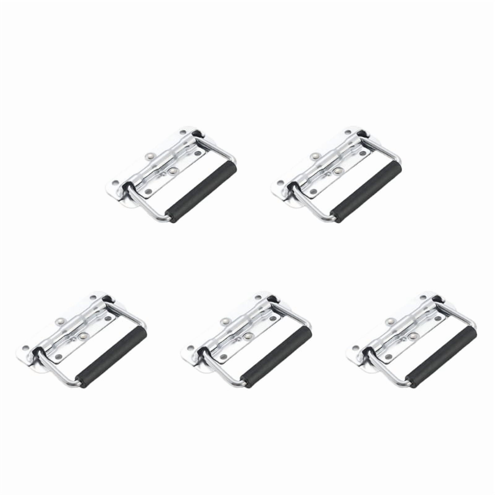 5pcs Folding Handles with Spring Rusts Resistant Handles Comfortable ...