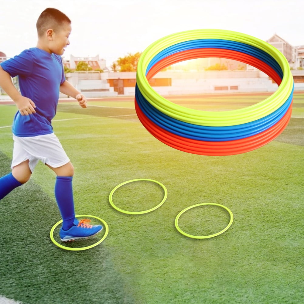 5Pcs Football Training Circle Ring for Sports Supplies Agility Hurdles ...