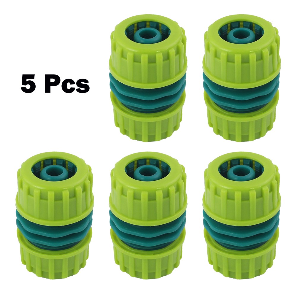 5pcs G1/2 Hose Pipe Connector Garden Joiner Mender Extend Repair ...