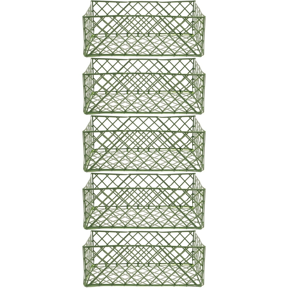 5pcs Garden Floral Foams Cages Home Floral Mud Cages Flower Sponge ...