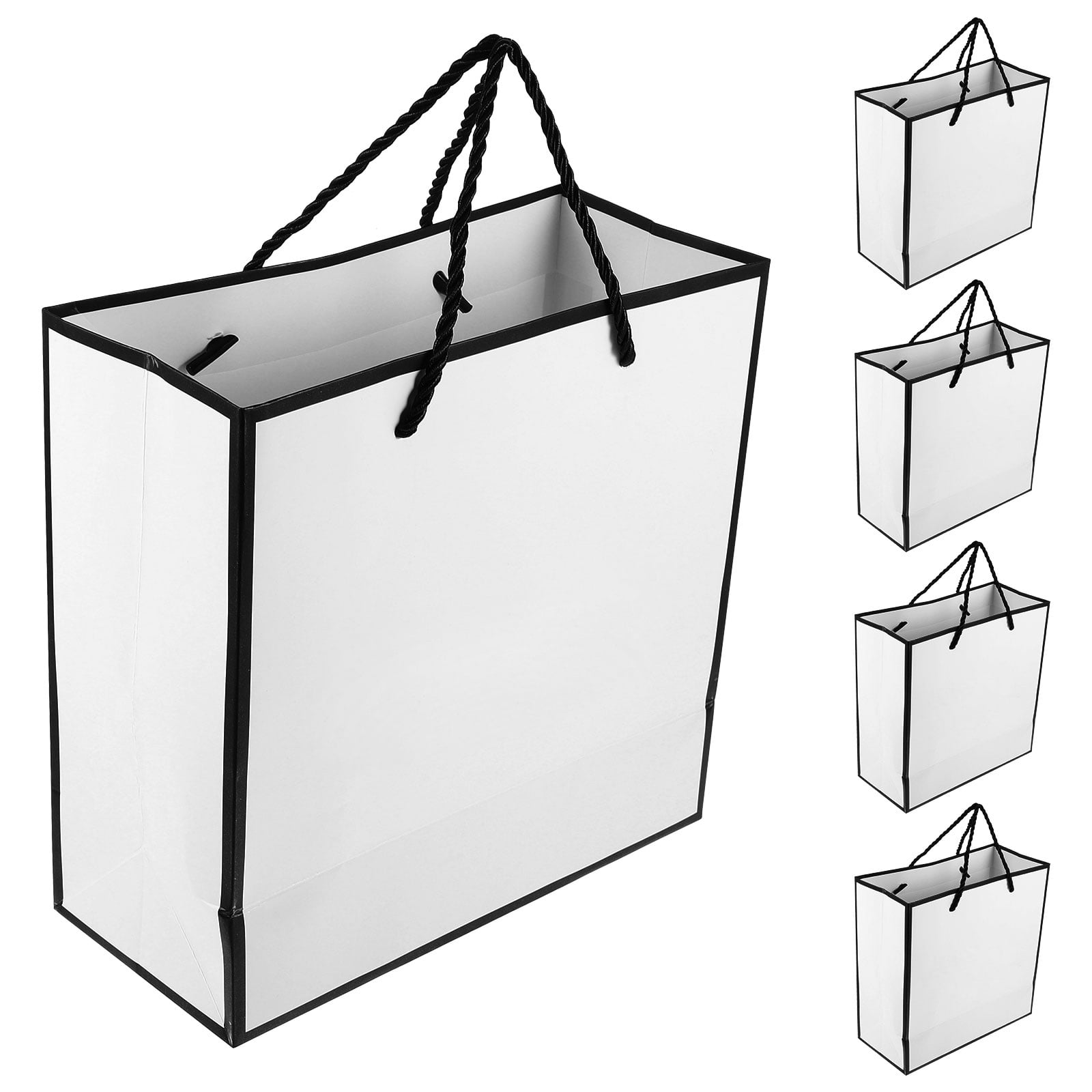 5pcs Gift Bags Portable Gift Tote Bags Decorative Storage Bags Party ...