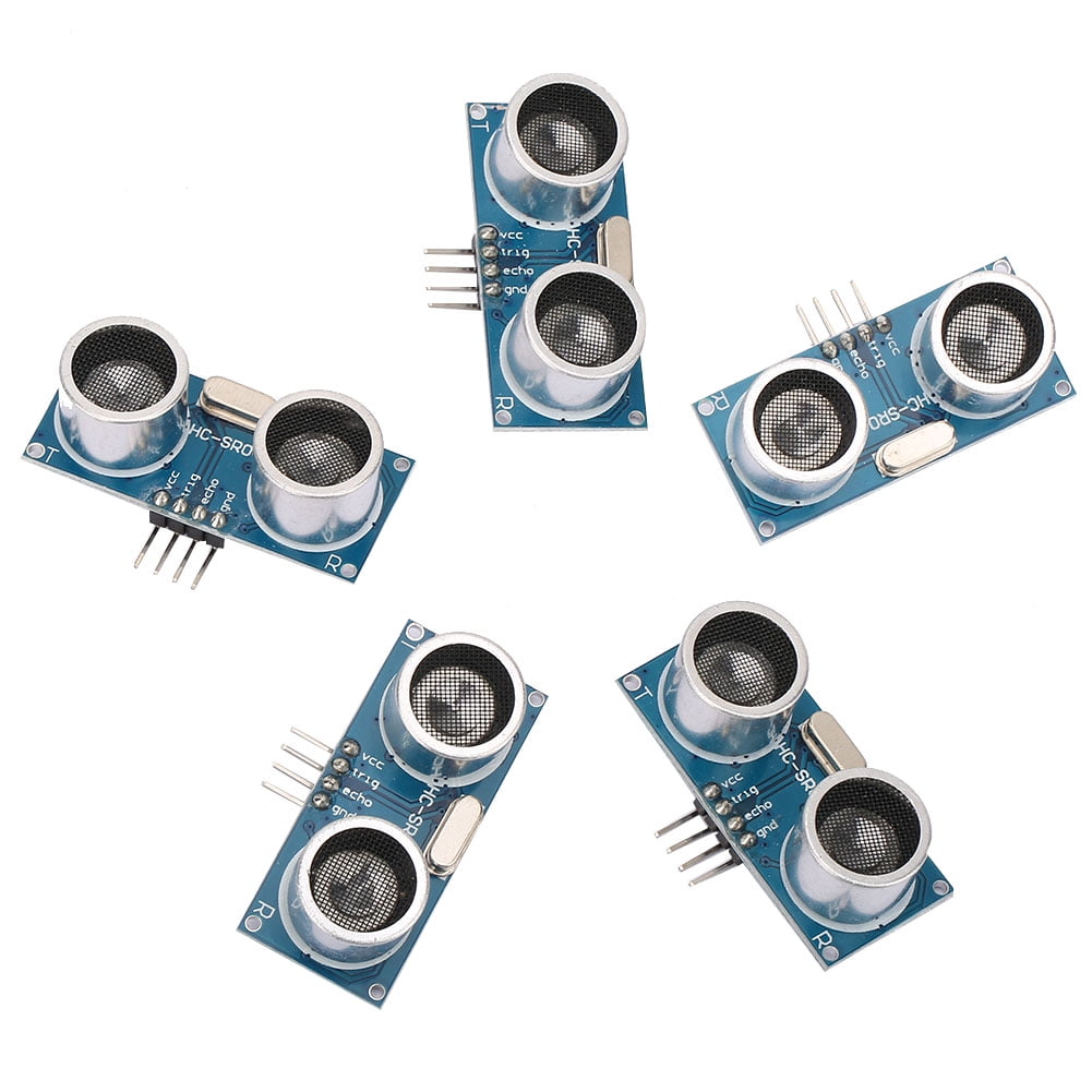 5pcs HC SR04 Ultrasonic Ranging Module Distance Measuring Sensor ...