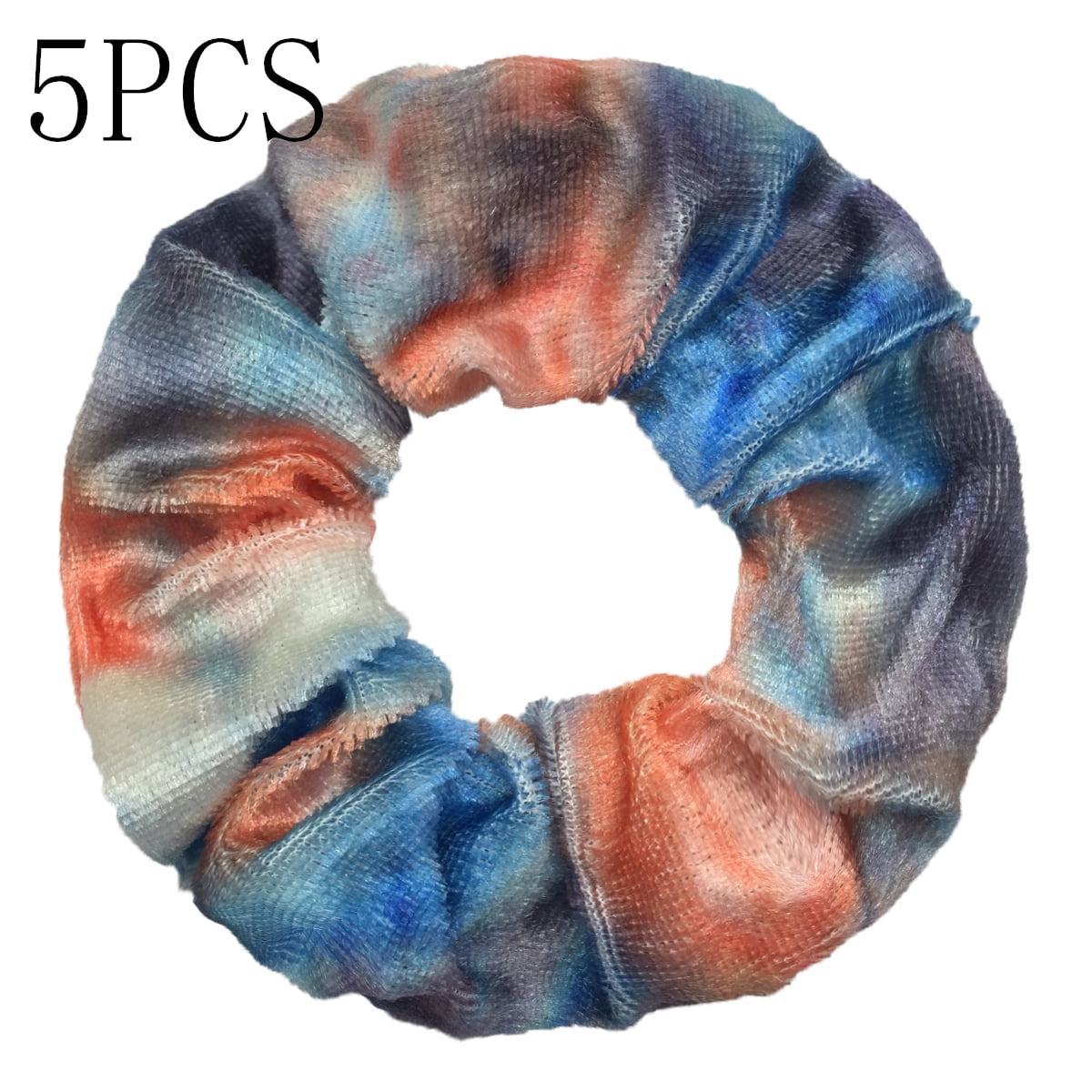 5pcs Hair Scrunchies Elastic Rope For Women Holder Head Bands Headwear ...