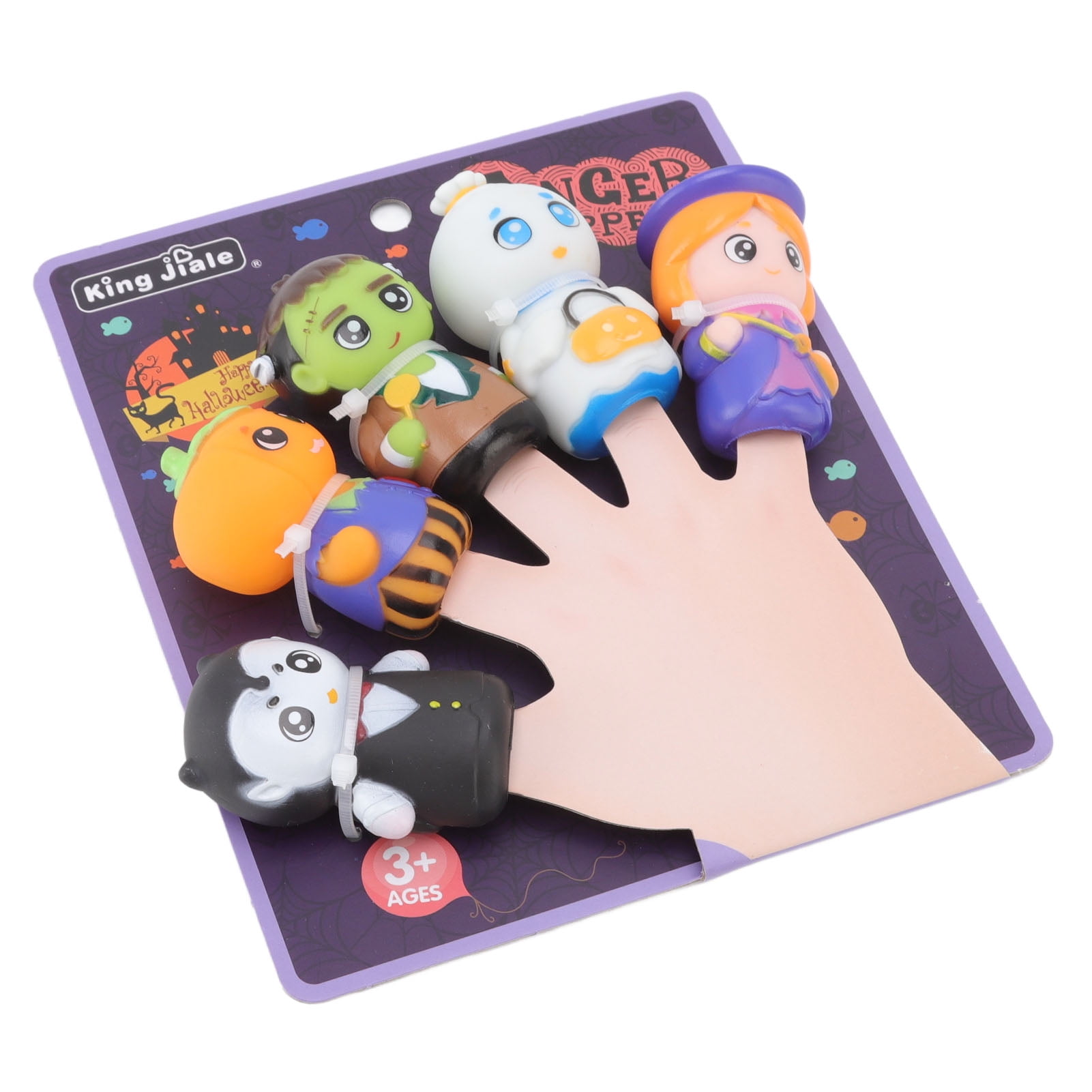 5pcs Halloween Finger Puppets Children Finger Puppets Toy Set for ...