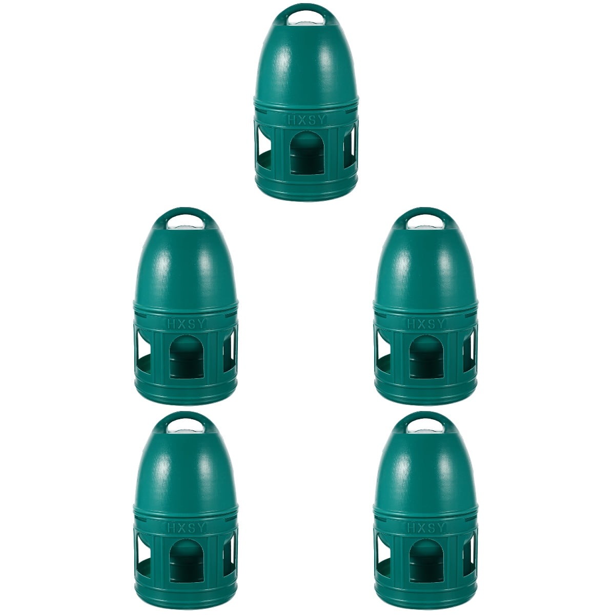 5pcs Hanging Quail Waterer Household Bird Feeder Bird Water Feeder ...