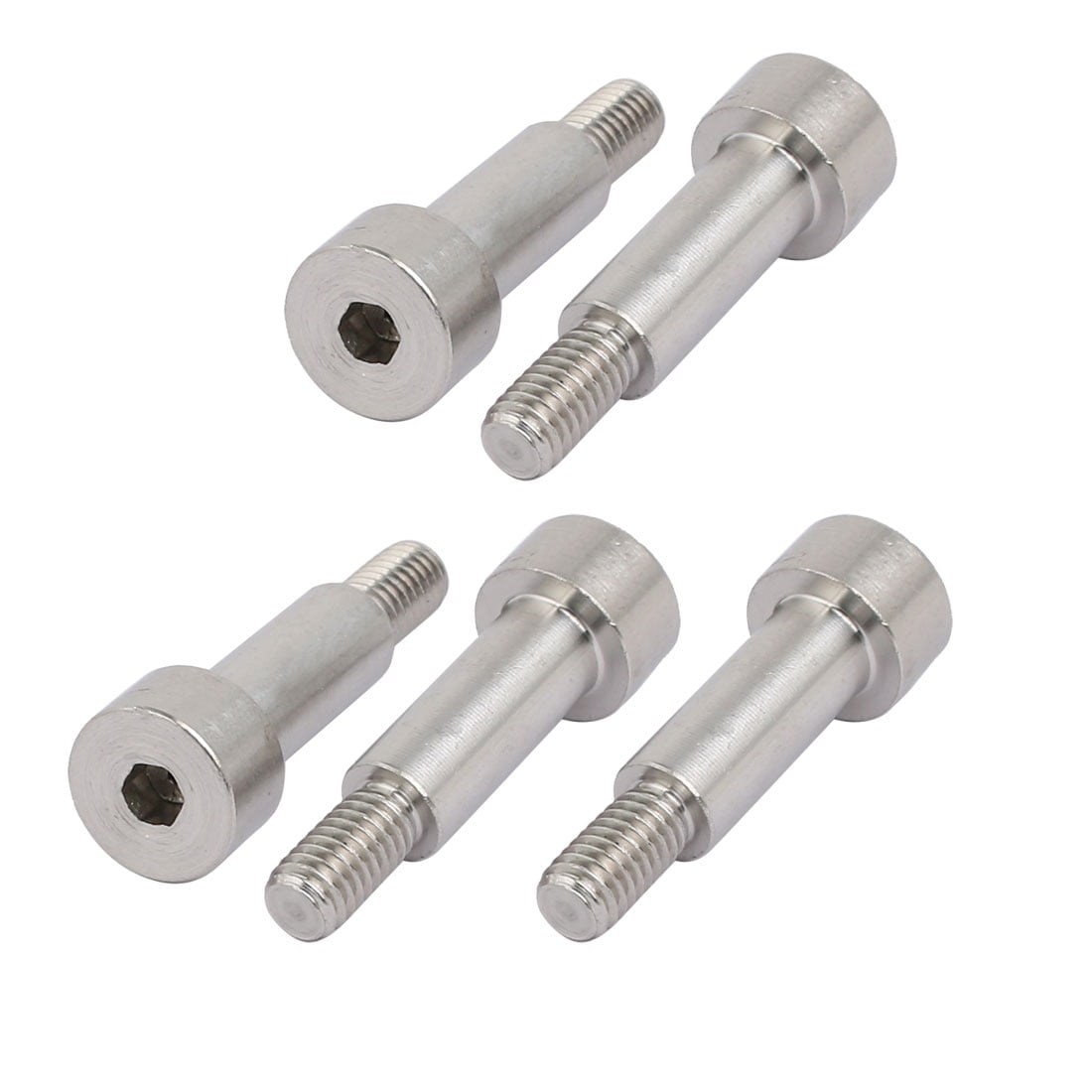 5Pcs Hex Socket Shoulder Bolt 8mm Shoulder Dia 20mm Shoulder Length M6 ...