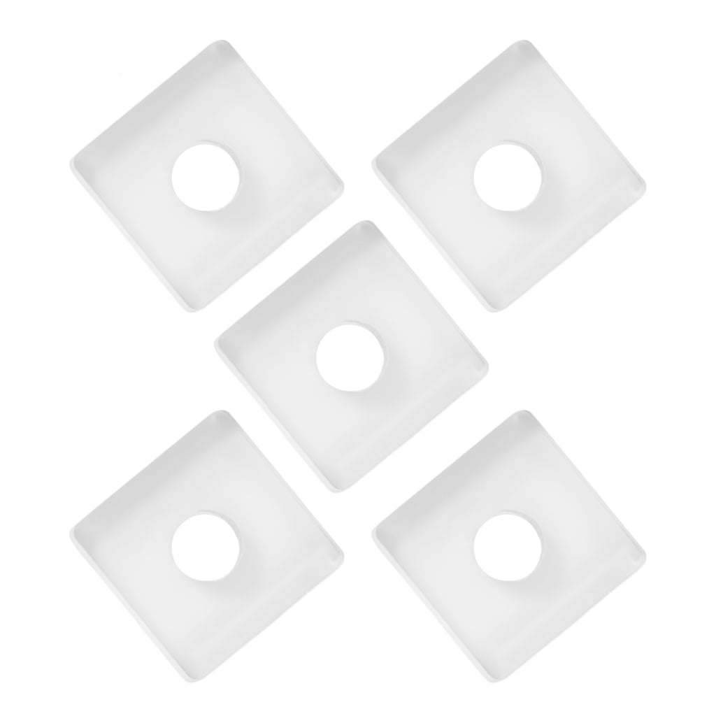 5pcs Insulation Pad Washer Insulation Spacer Acrylic Transistor Gaskets ...