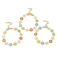 5pcs Ion Plating(IP) 304 Stainless Steel Bracelets for Women Multi ...