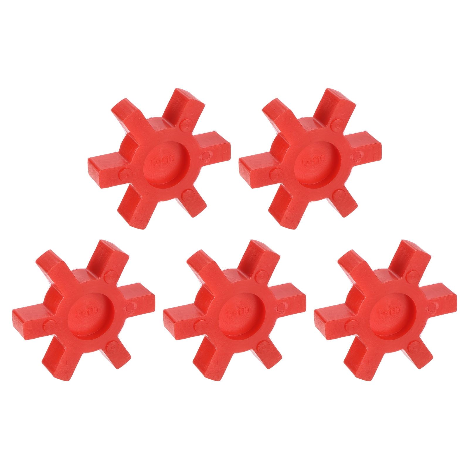 5pcs L110 Jaw Coupling Insert for L Jaw Coupling L-Jaw Coupler Set, Red ...