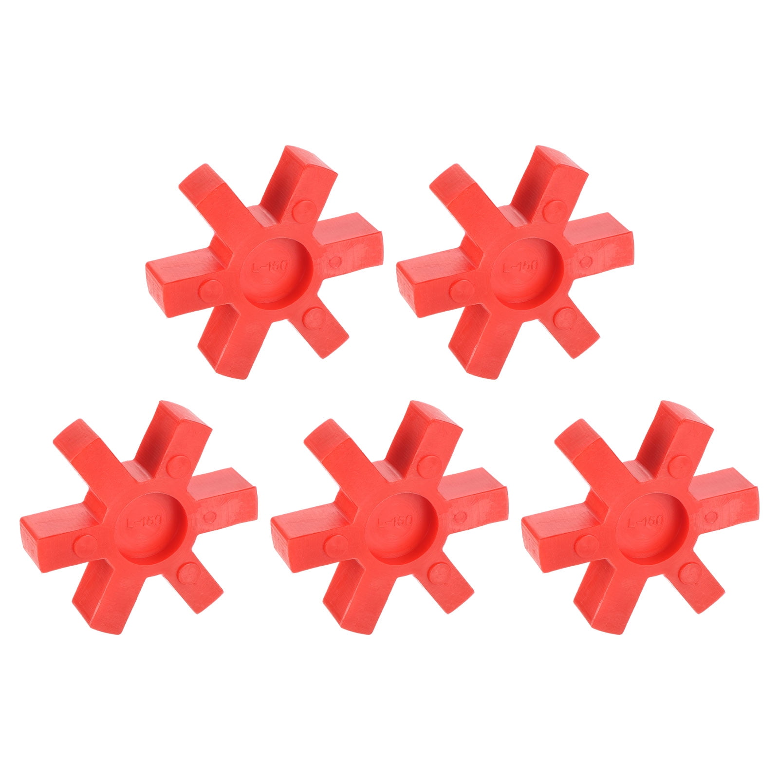 5pcs L150 Jaw Coupling Insert for L Jaw Coupling L-Jaw Coupler Set, Red ...