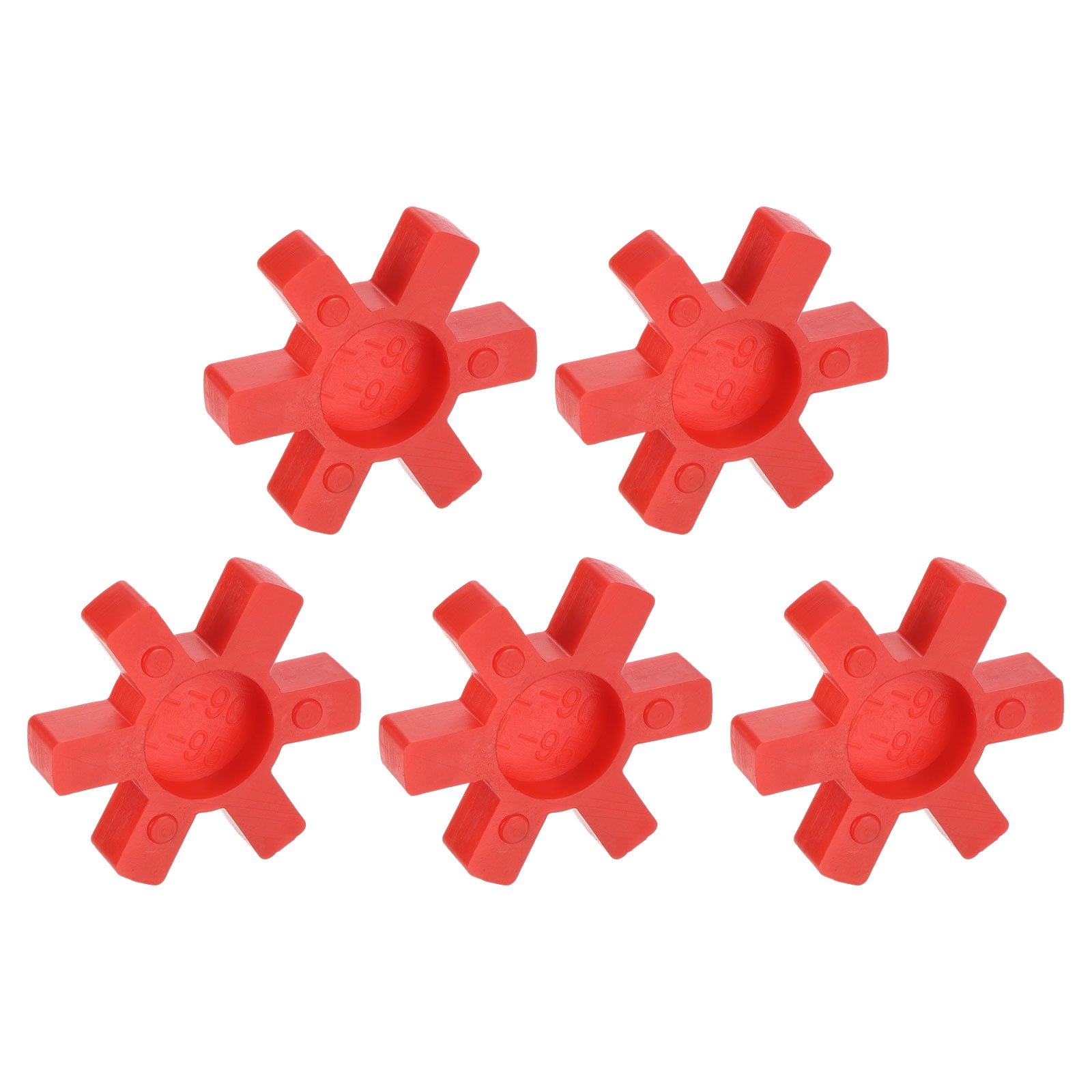 5pcs L90 Jaw Coupling Insert for L Jaw Coupling L-Jaw Coupler Set, Red ...