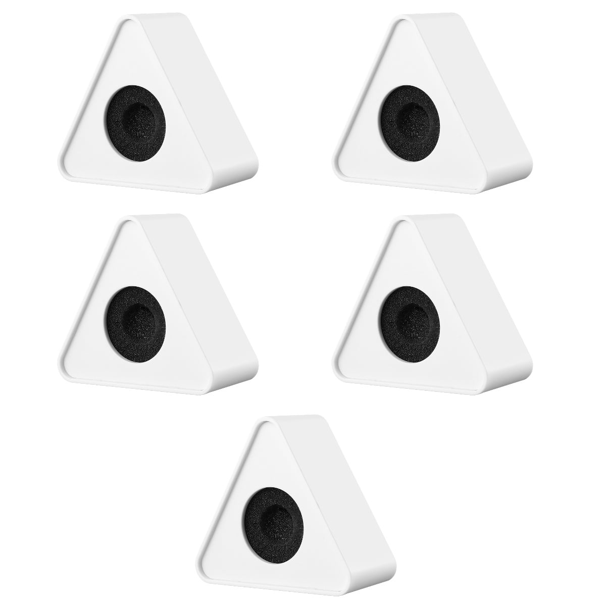 5pcs LEORX Portable ABS Injection Molding Triangular Shaped Interview ...