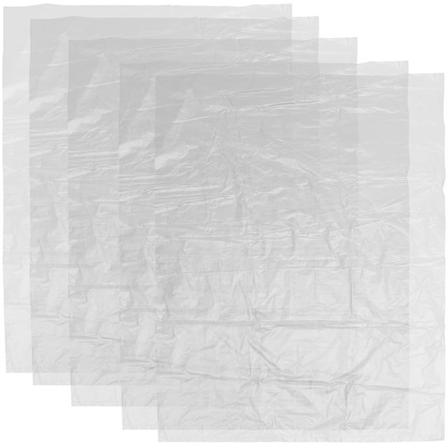 5pcs Large Clear Plastic Storage Bags Giant Plastic Storage Bag for ...