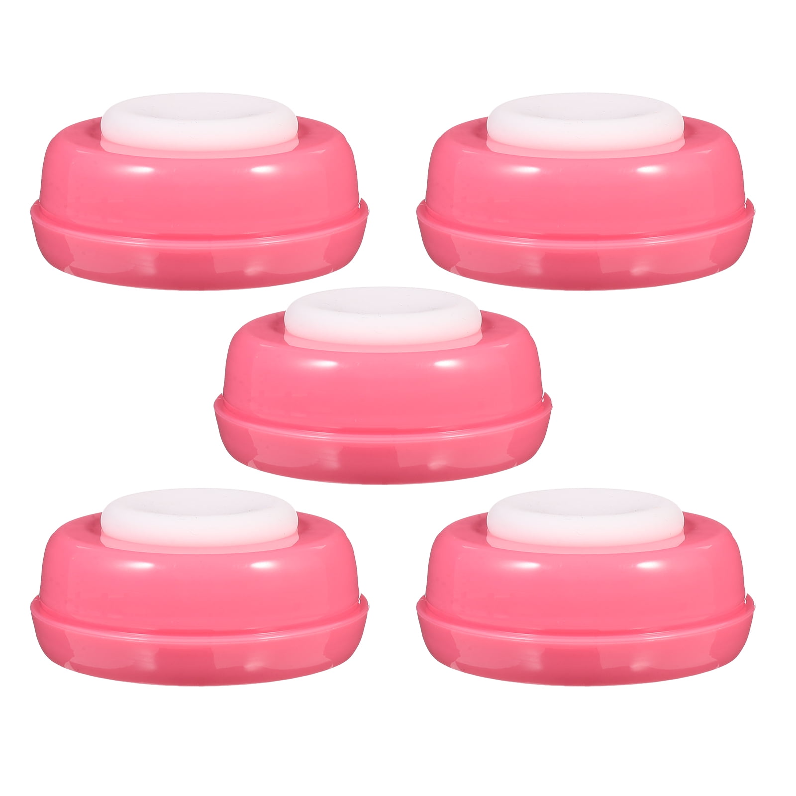 LIFKOME 5 Pieces Leakproof Food Grade Silicone Sealing Caps for Baby ...
