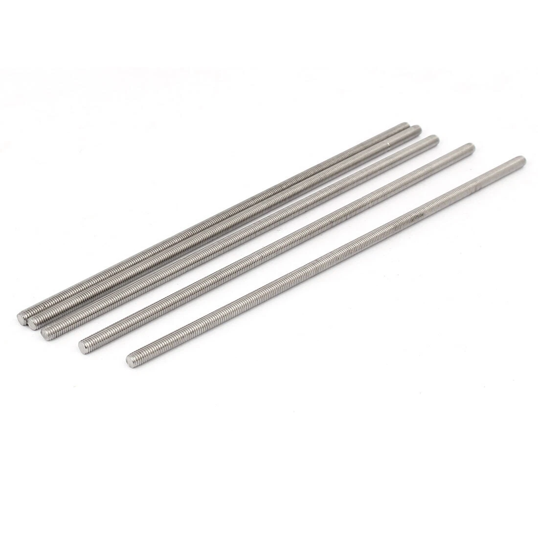5pcs M5 x 190mm 304 Stainless Steel Fully Threaded Rod Bar Studs ...