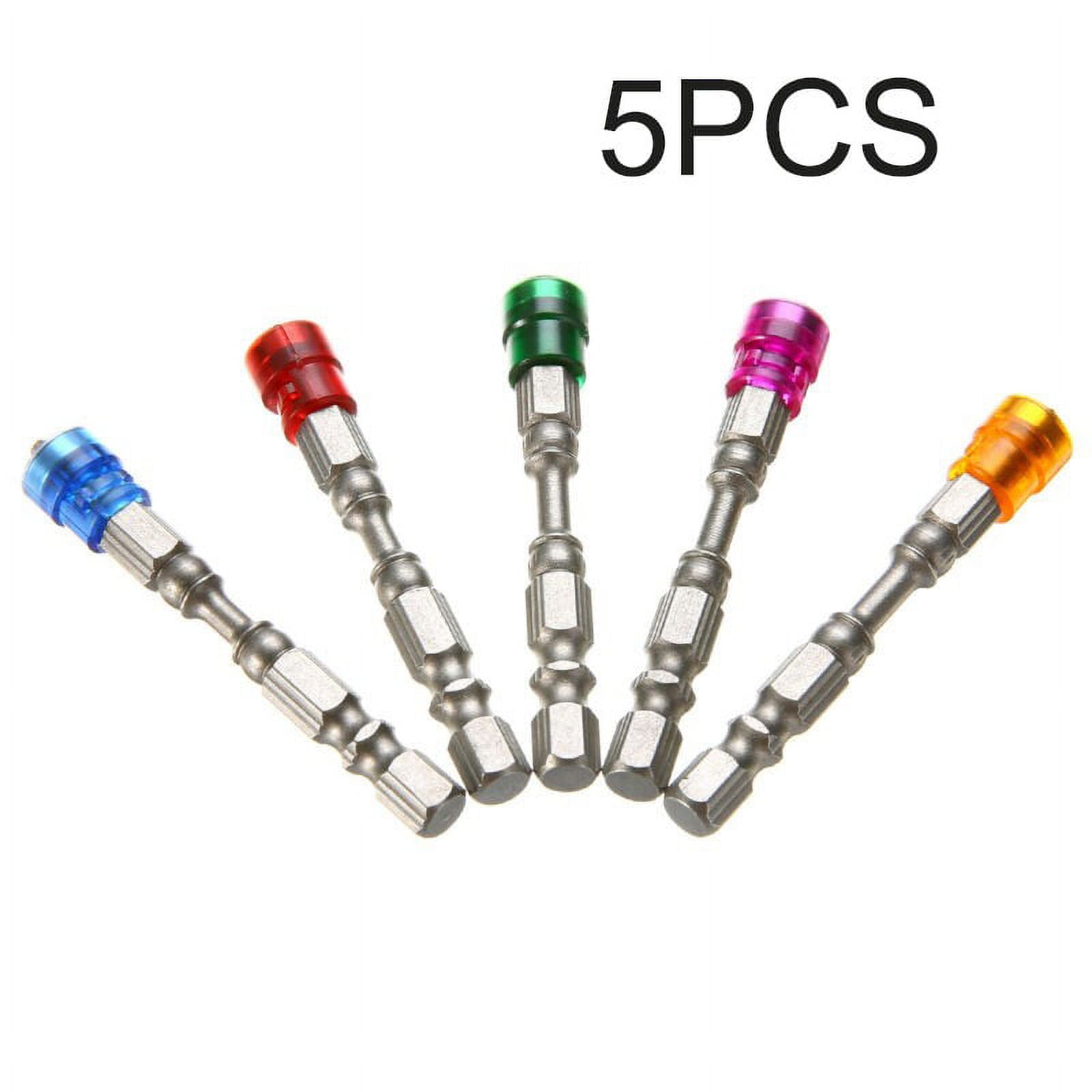 5pcs Magnetic Screwdriver Head Cross Bits 1/4 Hex Shank Screw ...